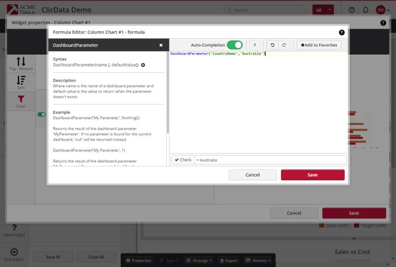 The Button Command With Parameters - Creative Desktop Minimal Arts | Free Download